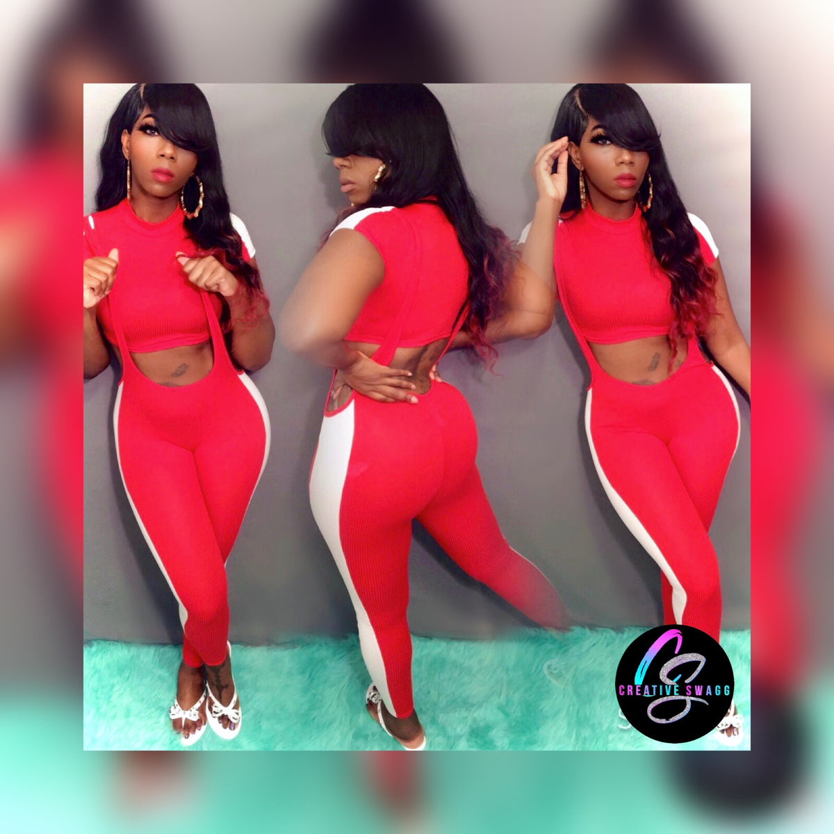 Leah Jumpsuit Set – Creative Swagg LLC